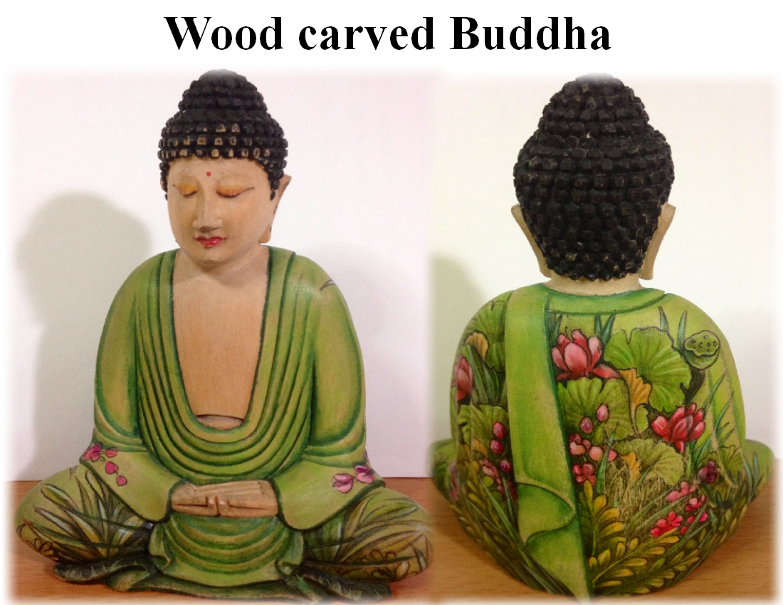 Wood Carved Buddha – The Power of Self-Mastery with KatherineGoh